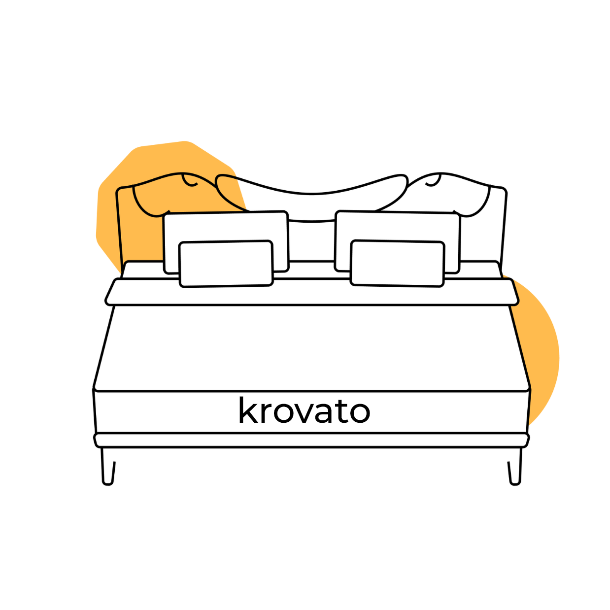 Купити ліжко від виробника в Києві недорого | KROVATO